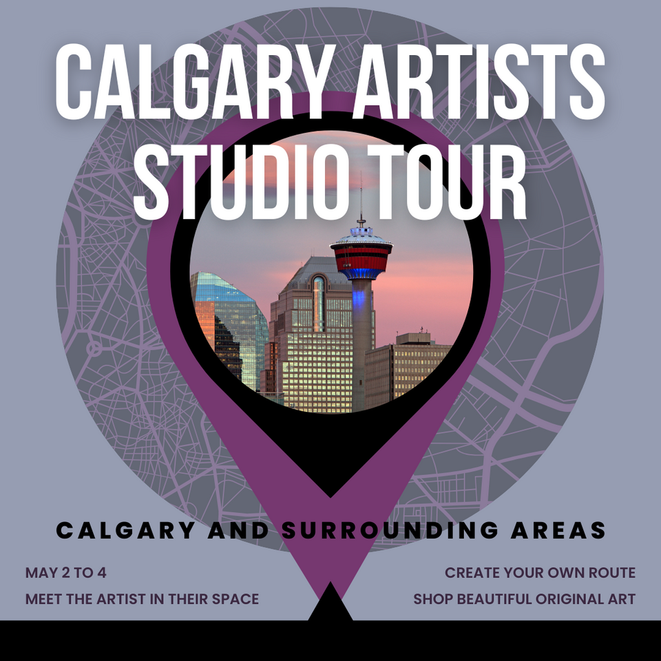 CALGARY ARTISTS STUDIO TOUR | Explore Local Art & Meet the Artists