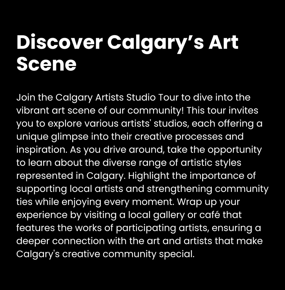 CALGARY ARTISTS STUDIO TOUR | Explore Local Art & Meet the Artists