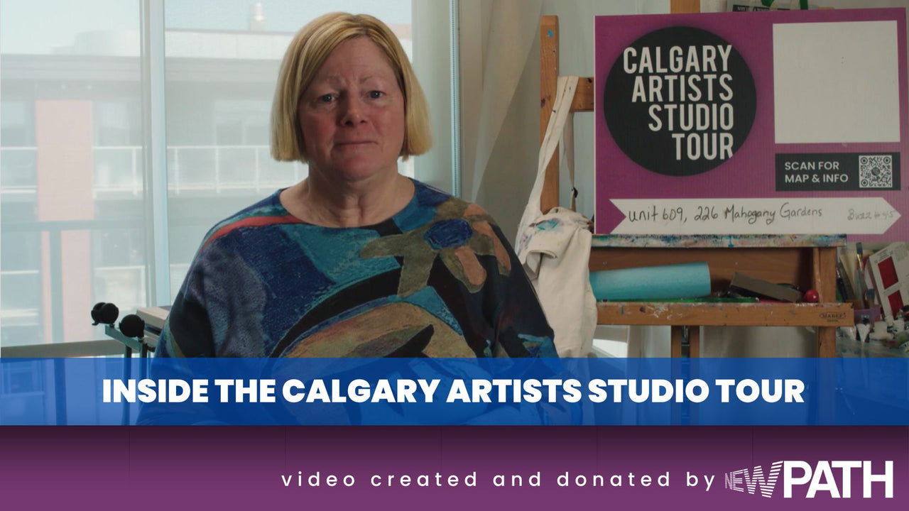 CALGARY ARTISTS STUDIO TOUR | Explore Local Art & Meet the Artists